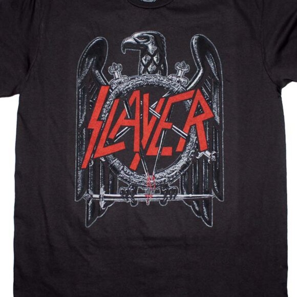 Slayer | Shirts | Slayer Black Eagle Mens Tshirt Black | Poshmark